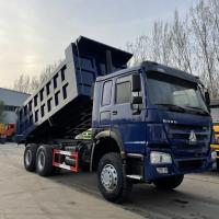 China SINO TRUCK HOWO 371HP 6X4 Heavy-duty Used Dump Truck Tipper Truck with 10 1 PCS Tires for sale