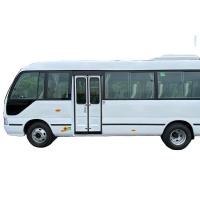 China 7005mm *2040mm *2860mm Manual Transmission Diesel Coaster Coach Buses for School for sale