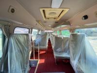China 7005mm *2040mm *2860mm Manual Transmission Diesel Coaster Coach Buses for School for sale