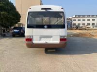 China 7005mm *2040mm *2860mm Manual Transmission Diesel Coaster Coach Buses for School for sale