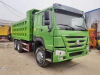 China LHD SINO TRUCK HOWO 371HP 6x4 Used Heavy-duty Dump Tipper Truck for 2 Passengers for sale