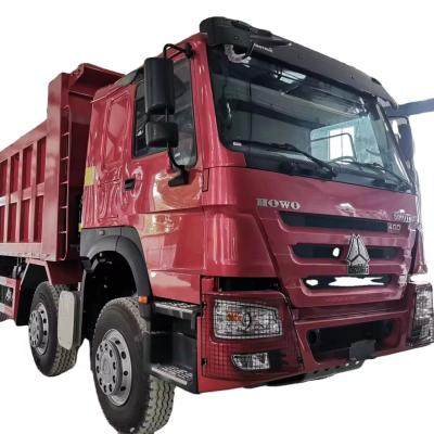China HW Gear Box SINO TRUCK HOWO 400HP 16 wheeler 8x4 Heavy-duty LHD Dump Truck Tipper Dumper for sale