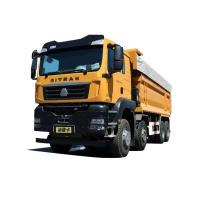 China SINOTRUCK 400HP 8*4 Heavy-duty Dump Truck with 2 Passengers and 360° Rear Camera for sale