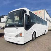 China High Capacity 50 Seats Used Diesel Coach Buses for Factories and Schools Manual Gearbox for sale