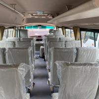China Second Hand Tourist Luxury Bus 2023 Toyo ta Coaster 30 Seater LHD RHD Diesel Engine for sale