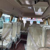 China Turbo Charger Engine 2022 2023 Year 30 Seater Toyo ta Coaster Bus LHD RHD Used for sale