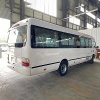 China Turbo Charger Engine Second Hand 25 Seater Coaster Bus for Africa Market Affordable for sale