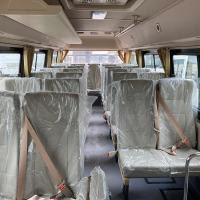 China Turbo Charger Engine Second Hand 25 Seater Coaster Bus for Africa Market Affordable for sale
