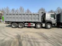 China Heavy-duty Segement RHD SINO TRUCK HOWO 400HP 16 wheeler 8x4 Dump Truck Tipper Dumper for sale