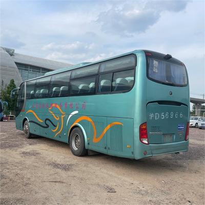 China Front Disc Rear Drum Brake System 50-60 Seats Yutong Bus for Traveling in Ghana's Market for sale