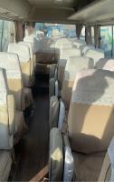 China Good Condition 30 Seats Used Toyota Coaster Bus with LHD Steering and Luxury Features for sale