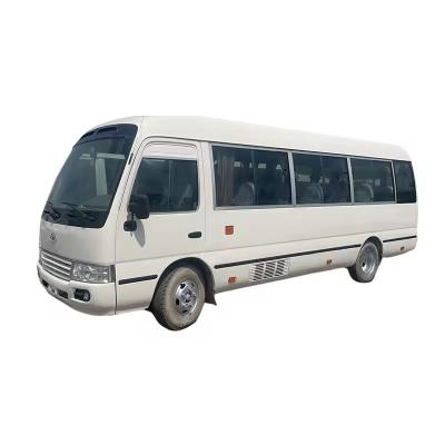 China 2017-2020 Used Toyota Coaster Bus LHD Steering Good Condition Japan Diesel Engine for sale