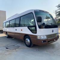China Tourist Luxury Bus with Euro 3 Emission Standard 30 Seaters Toyota Coaster Bus for sale