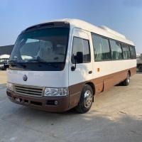 China Tourist Luxury Bus with Euro 3 Emission Standard 30 Seaters Toyota Coaster Bus for sale