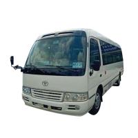 China Used Toyota Coaster Bus 29 Seats LHD Steering Position EQ6701LHT Model Well Refurbished for sale