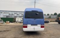 China Manual Transmission Toyota Coaster 29 Seats Bus with Sliding Windows Great Condition for sale