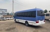 China Manual Transmission Toyota Coaster 29 Seats Bus with Sliding Windows Great Condition for sale