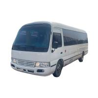 China Tire 7.00R16 Toyota Coaster 29 Seats Sliding Windows Bus with Manual Transmission for sale