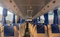 China Highly Refurbished 62 Seats Luxury Coach Bus with AC and Euro 3 Emission Standard for sale
