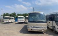 China 18 Seats Diesel Engine Mini Bus with Manual Front Window and No Sunroof from FOTON for sale
