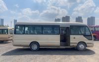 China Used Toyota Coaster Bus LHD RHD 30 Seats Gasoline Mini Bus Euro 3 Emission Standard for sale