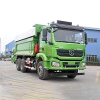 China Diesel Fuel Type FAST Gear Box 350hp 6X4 5.6m Shacman Second Hand Dump Tipper Truck for sale