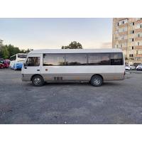 China Good Condition 29 Seats Second Hand Coaster Bus with Front Mounted Diesel Engine for sale