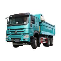 China 380 Hp Diesel Fuel Type Second Hand 6*4 5.4m HOWO Dump Truck with 6*4 Drive Mode for sale