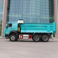 China 380 Hp Diesel Fuel Type Second Hand 6*4 5.4m HOWO Dump Truck with 6*4 Drive Mode for sale
