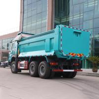 China 380 Hp Diesel Fuel Type Second Hand 6*4 5.4m HOWO Dump Truck with 6*4 Drive Mode for sale