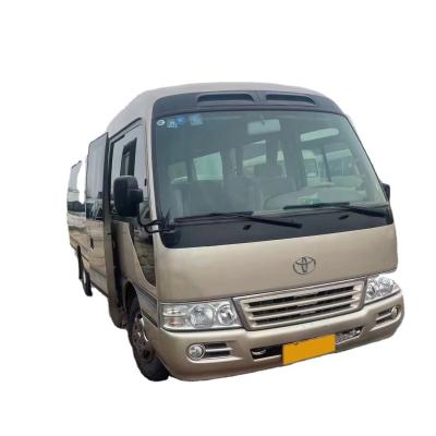 China Japan Made Toyato Engine Model 30 Seats Yellow Coaster for Your Requirements for sale