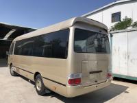 China Japan Made Toyato Engine Model 30 Seats Yellow Coaster for Your Requirements for sale