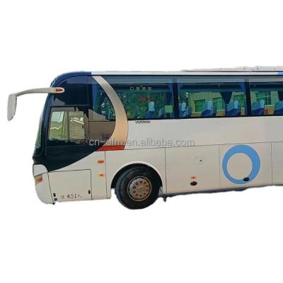 China Yutong Used Bus 54 Seater Left Hand Drive Coaches with Max Speed 90km/h and 2 Airbags for sale