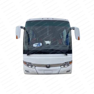 China Good Condition Luxury LHD Used Coach Bus with Manual Transmission and 11/13 Springs for sale
