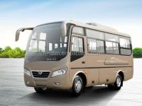 China Manual Transmission Luxury Mini Small Government Tour Bus Coaster with YC4FA130-30 Engine for sale