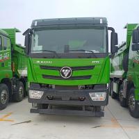 China Used 8x4 12 Wheels 430hp Foton Dump Truck 12 Forward Shift Driving Diesel Tipper Truck for sale