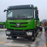 China Used 8x4 12 Wheels 430hp Foton Dump Truck 12 Forward Shift Driving Diesel Tipper Truck for sale