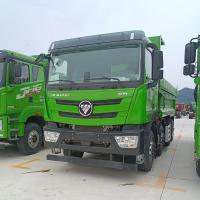 China Used 8x4 12 Wheels 430hp Foton Dump Truck 12 Forward Shift Driving Diesel Tipper Truck for sale
