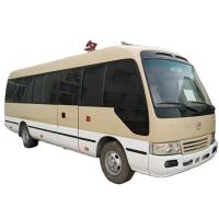 China Diesel Fuel Type Used Toyota Coaster Bus 30 Seats Good Condition Max Power 113/5200 kW for sale