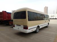 China Diesel Fuel Type Used Toyota Coaster Bus 30 Seats Good Condition Max Power 113/5200 kW for sale