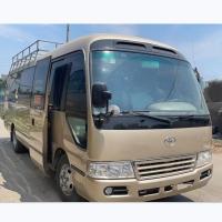 China 15B-FT Engine and 4 6L Engine Capacity TOYO TA 23 to 29 Seats Used Coaster Bus for sale