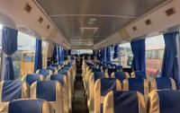 China 62 Seats Luxury Coach Bus in Africa Highly Refurbished with 4-6L Engine Capacity for sale
