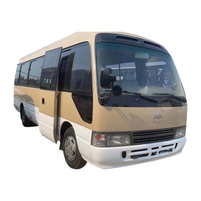 China 29 Seats Toyota Coaster Mini Bus with Euro3 Emission Standard and Cummins Engine Model for sale