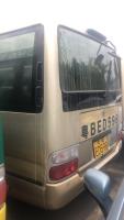 China 10. Cummins Diesel Engine 30 Seats Used Coaster Bus for Business Promotion for sale