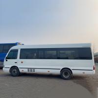 China 30 Seats Used Toyota Coaster Bus with Max Power of 113/5200kw and Seat Capacity of 30 for sale