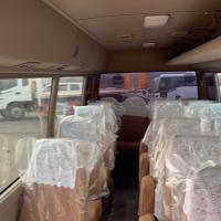 China 30 Seats Used Toyota Coaster Bus with Max Power of 113/5200kw and Seat Capacity of 30 for sale