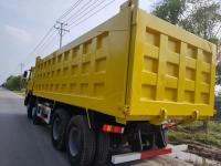 China Used Howo 8x4 12 Wheel Dump Trucks 375 Hp Diesel Engine Sand Tipper Truck with No ESC for sale