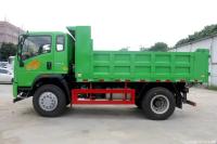 China HW76 Cabin 6 Wheels 4x4 4x2 3 5 8 10 Ton Diesel Engine Lhd Rhd Mini Dump Tipper Truck for sale