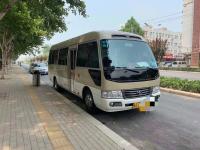 China 30 Seaters Coaster Buses YC4FA130-30 Engine EQ6680KS3T Chassis for Sports Team Travel for sale