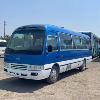 China G.V.W Kg 5900 Well Conditioned Toyota Coaster 30 Seaters Bus for Passenger Transport for sale